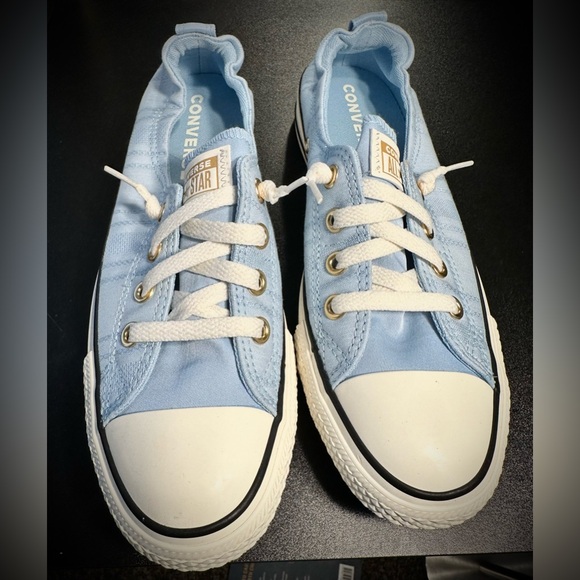Converse | Shoes | New Converse All Star Skybaby Blue Lowtop Sneakers ...